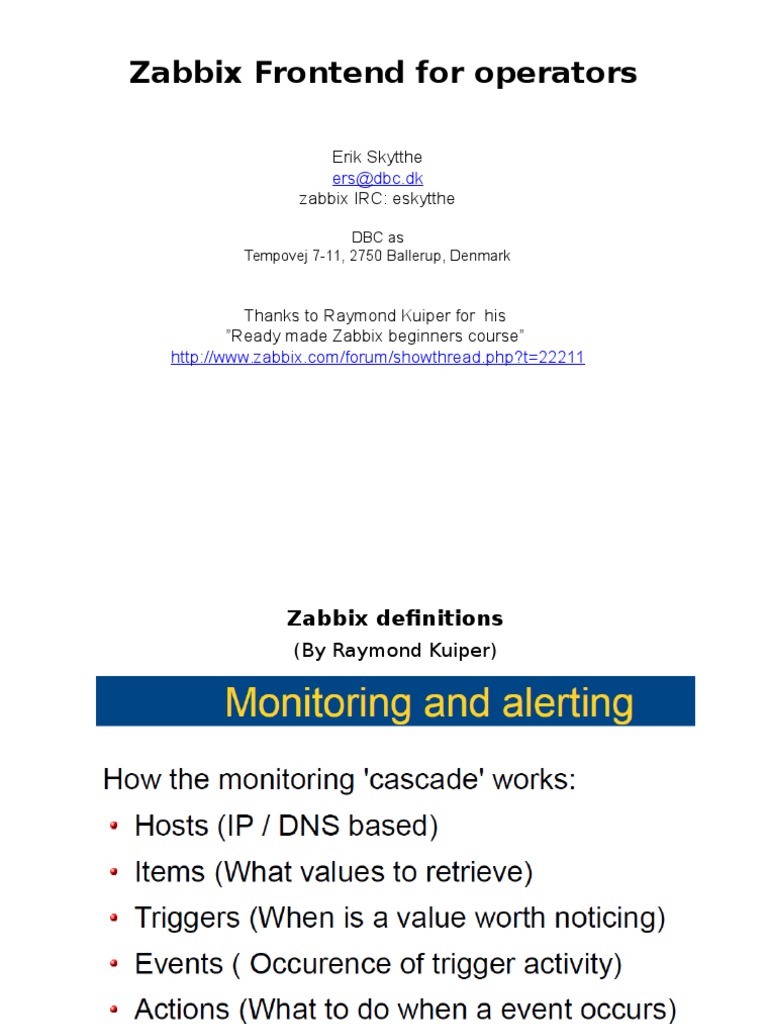 Zabbix Frontend Guide | PDF | Menu (Computing) | Digital Technology