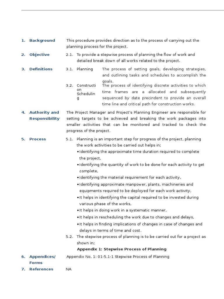 Project Planning Guide | PDF | Business