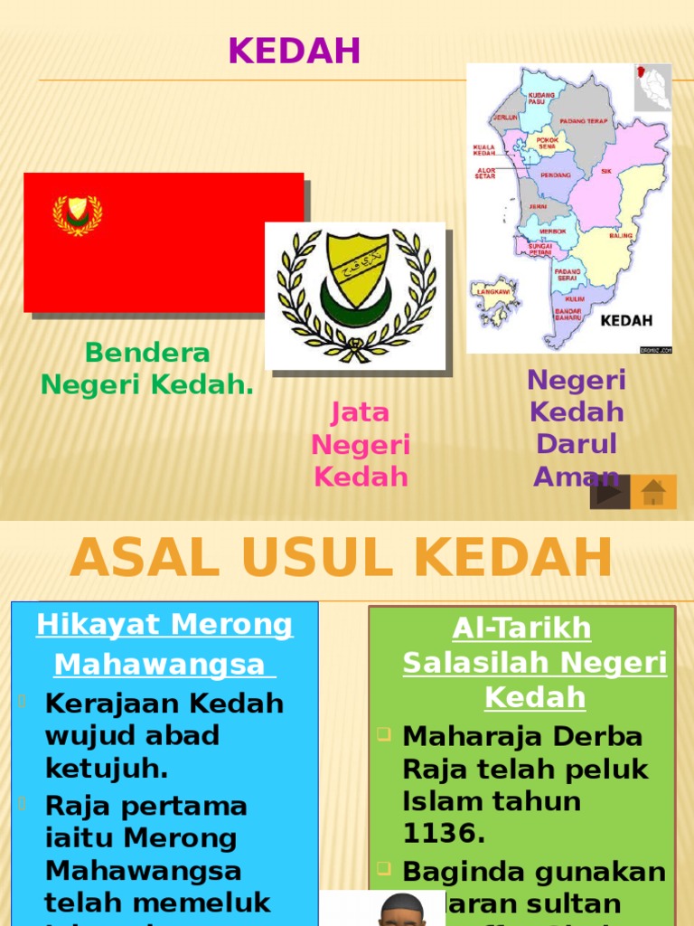 Pentadbiran Kerajaan Negeri Kedah Raja Muzaffar Shah 1