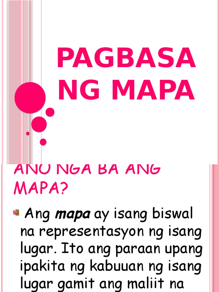 Pagbasa NG Mapa | PDF