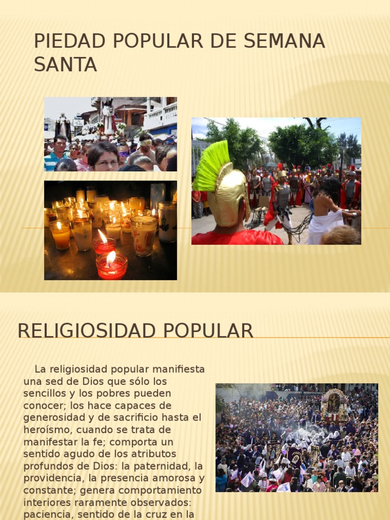 Piedad Popular de Semana Santa | PDF | Estaciones de la Cruz | Pascua ...