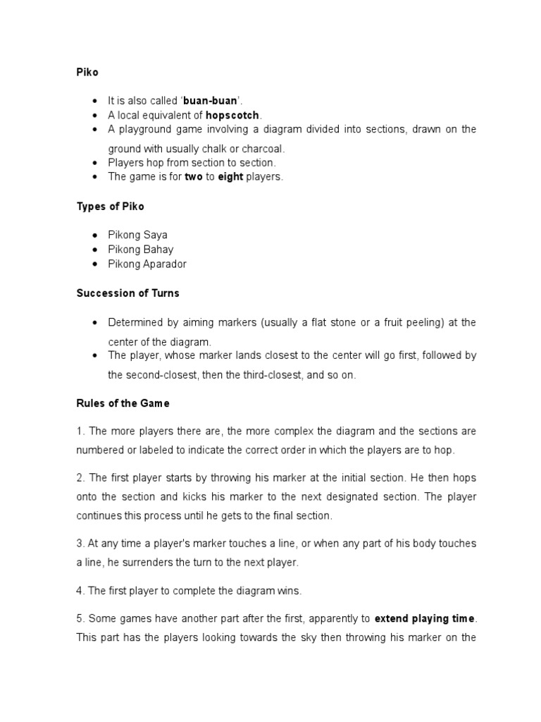 All About Piko | PDF