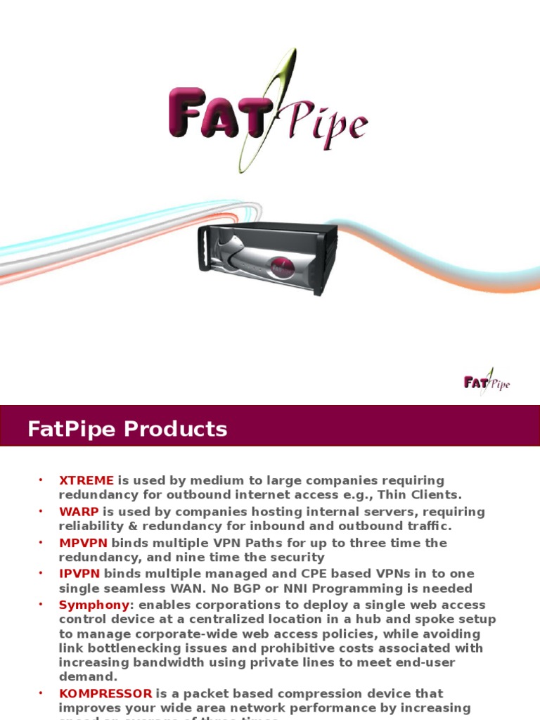FatPipe Networks - High Availability | PDF | Load Balancing (Computing ...