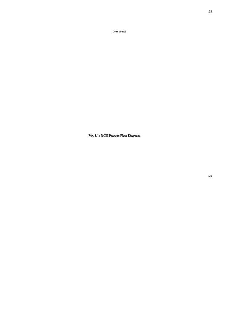 DCU Process Flow Diagram Iocl | PDF
