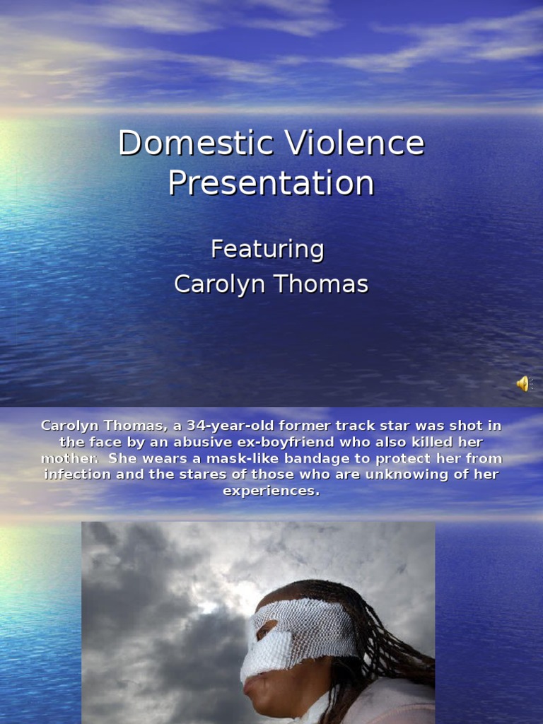 Domestic Violence Presentation | PDF | Domestic Violence | Violence