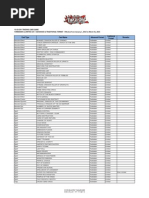 Yu-Gi-Oh! Deck List | PDF