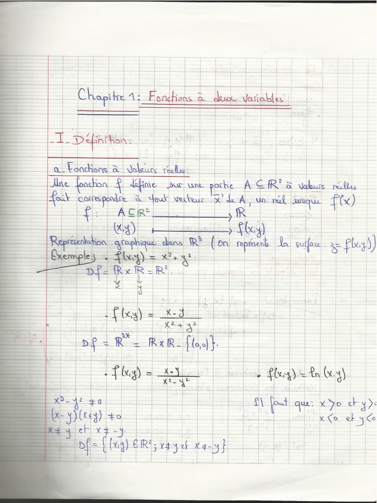 Chapitre 1 - Analyse Vectorielle