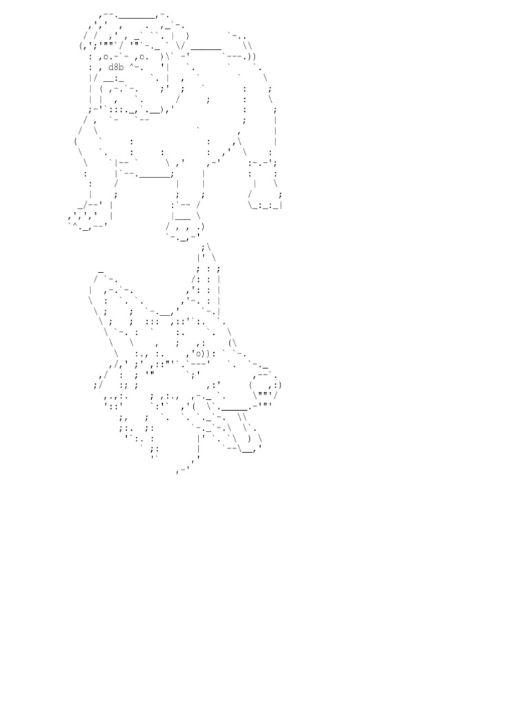 Ascii Art Dog | PDF