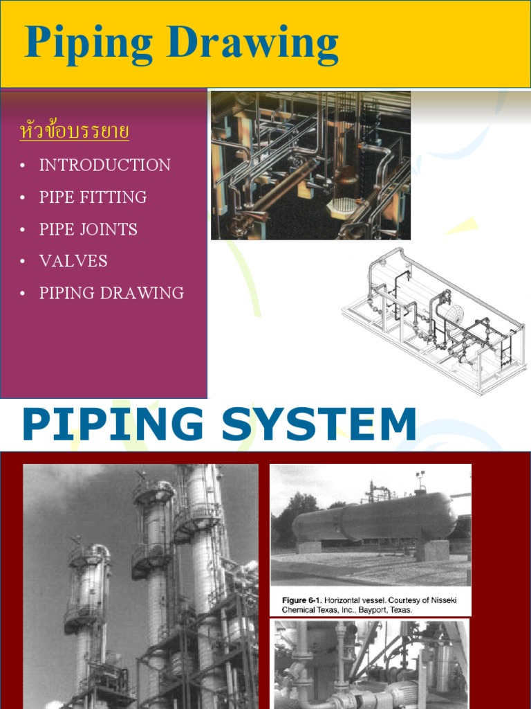 Piping Drawing Presentation PDF | PDF