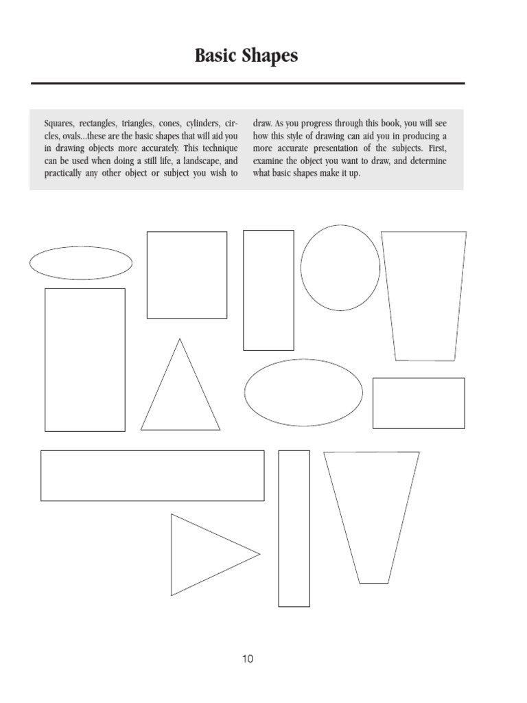 Basic Shapes | PDF | Shape | Drawing