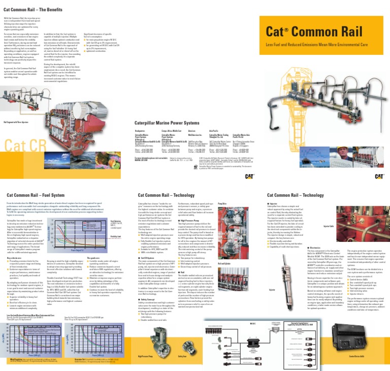 Cat Common Rail 072008 PDF | PDF | Fuel Injection | Pump