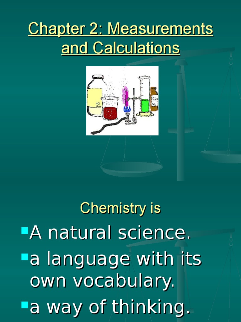 Chemistry Measurements and Calculations Guide | PDF | Significant ...