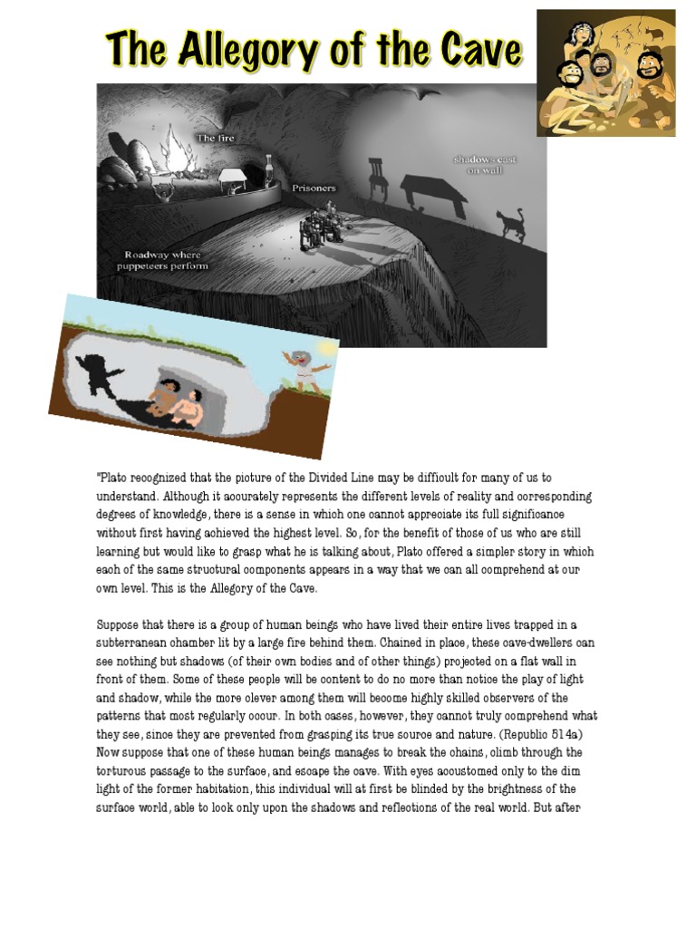 Allegory of The Cave - Plato | PDF | Cognitive Science | Metaphysics