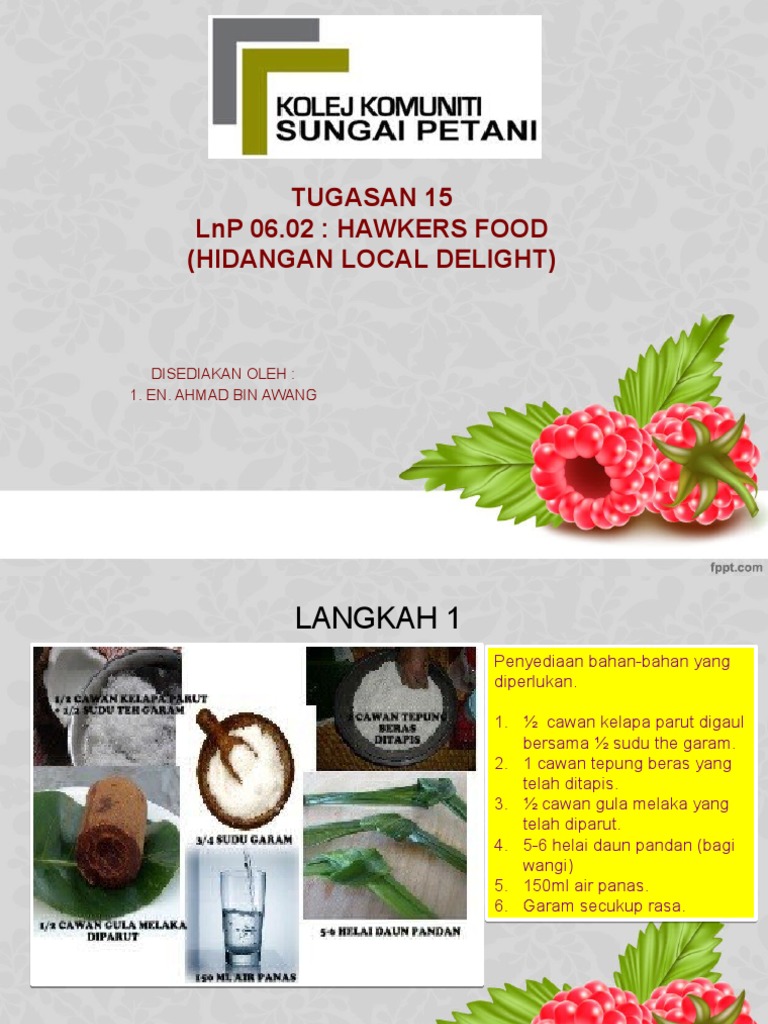 Hawkers Food | PDF