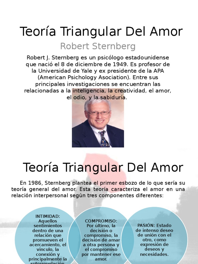 Teoría Triangular Del Amor | PDF