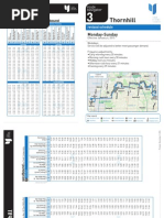 GO Train Schedule Overview | PDF | Public Transport