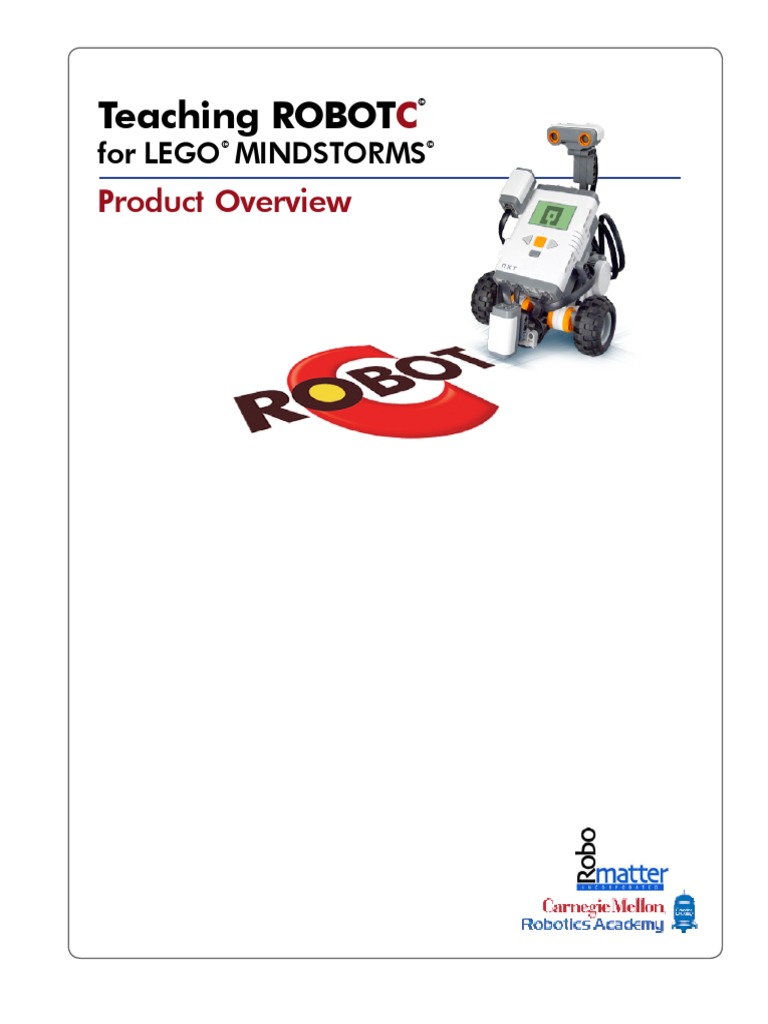 ROBOTC Curriculum Outline PDF | PDF | Robotics | Science, Technology, Engineering, And Mathematics