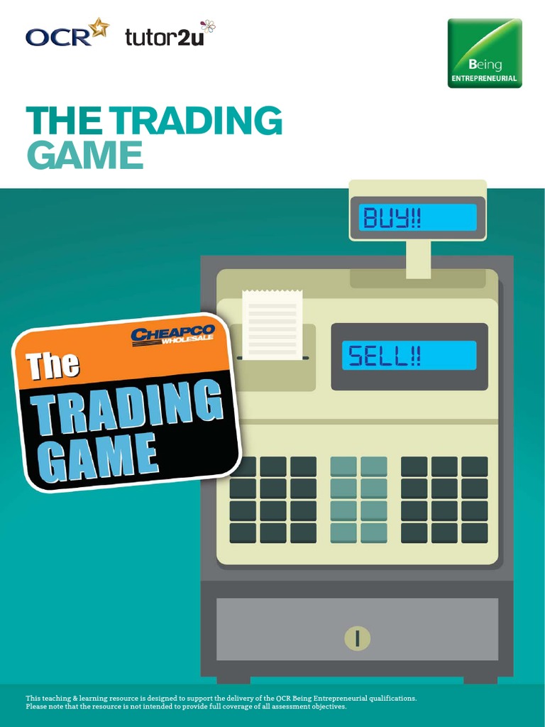 Trading Game: Entrepreneurial Simulation | PDF | Revenue | Stocks