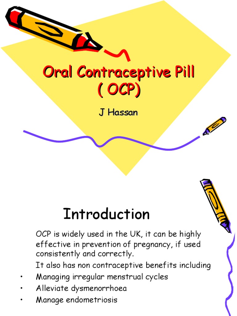 Oral Contraceptive Pill | PDF | Combined Oral Contraceptive Pill ...