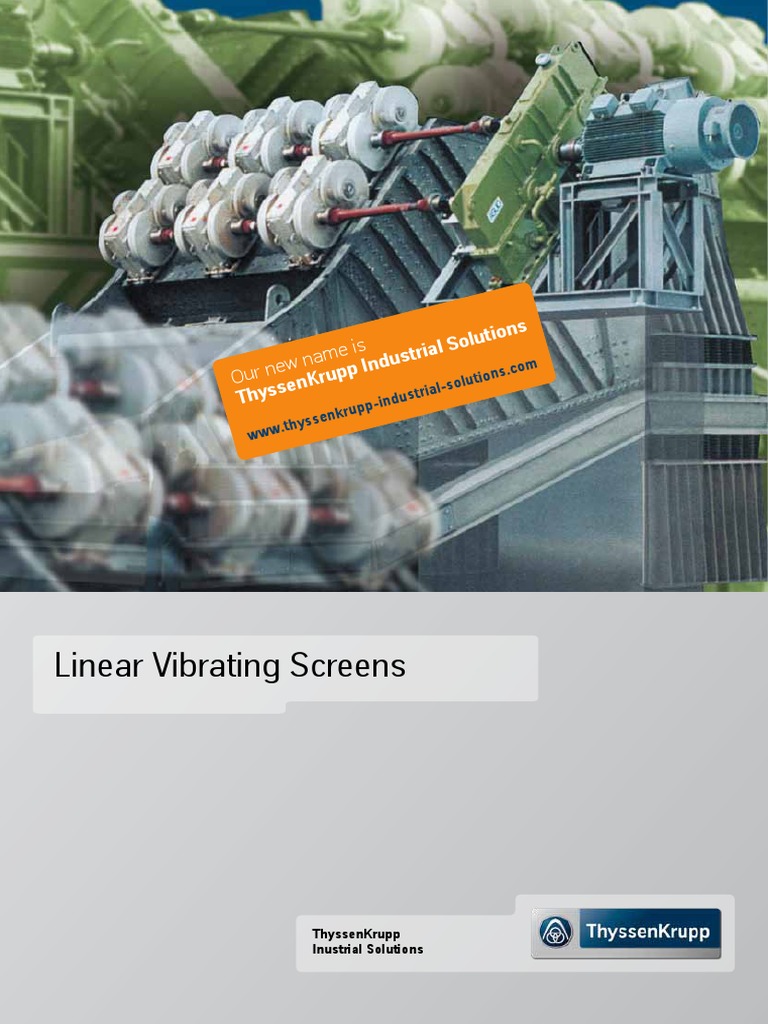 Vibrating Screen Design | PDF | Mill (Grinding) | Industries
