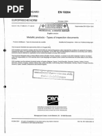 En 10204 Type 3.2 Cetification | PDF | Certification | Specification (Technical Standard)