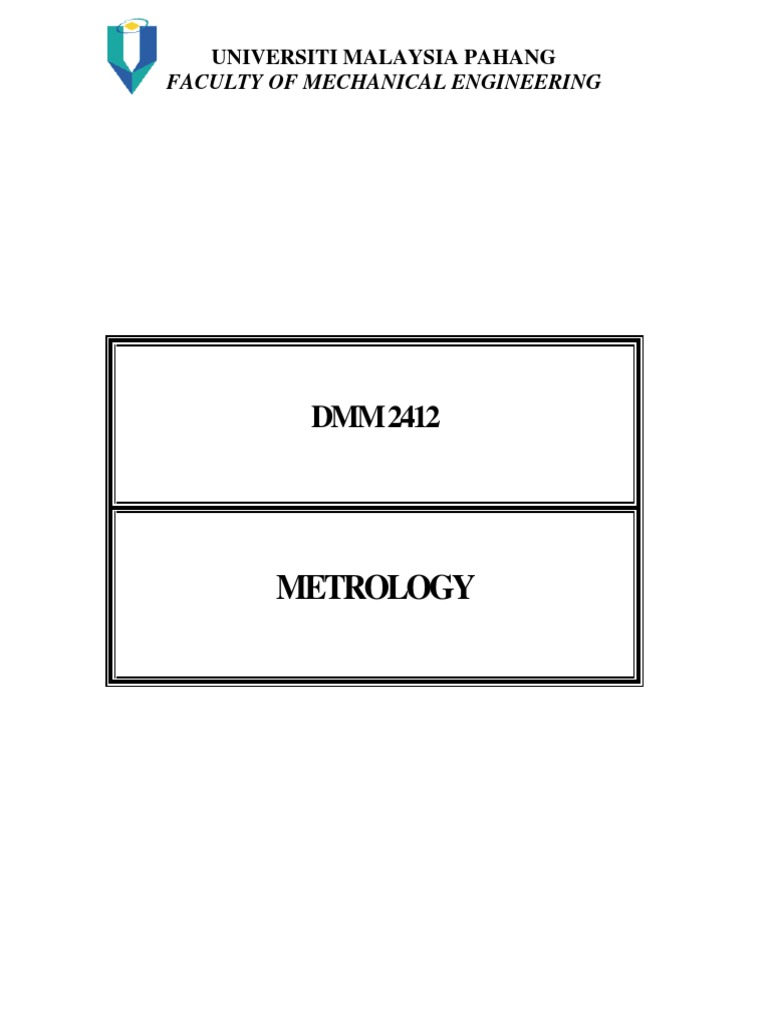 Metrology NOTE | PDF | Calibration | Metrology
