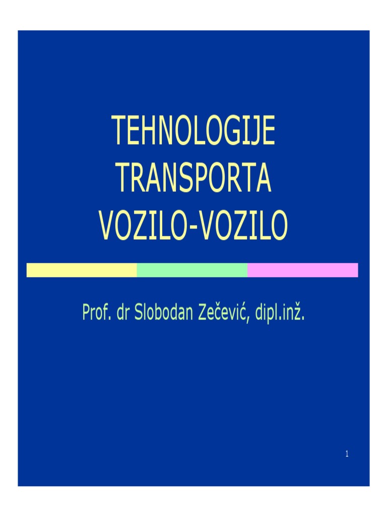 Intermodalni Transport - Vozilo - Vozilo | PDF