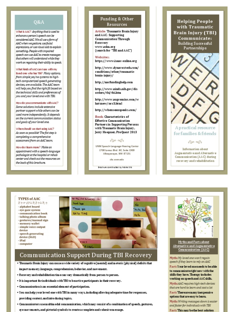 Traumatic Brain Injury Assistive Technology Students