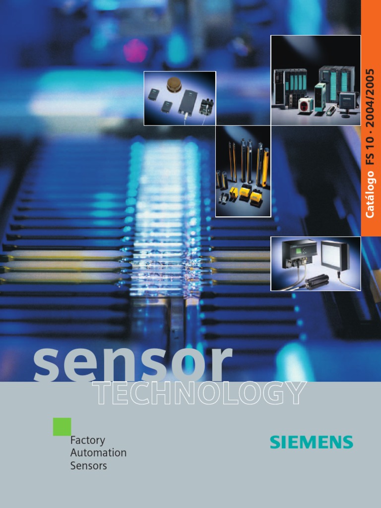 Catalogo Simatic Sensors | PDF | Science | Física