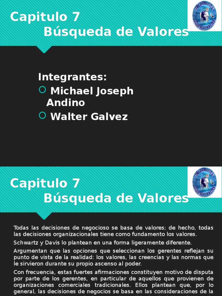 Búsqueda de Valores en Negocios | PDF | Planificación | Toma de decisiones
