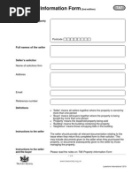 Law Society TA6 Property Info Form | PDF | Property | Flood
