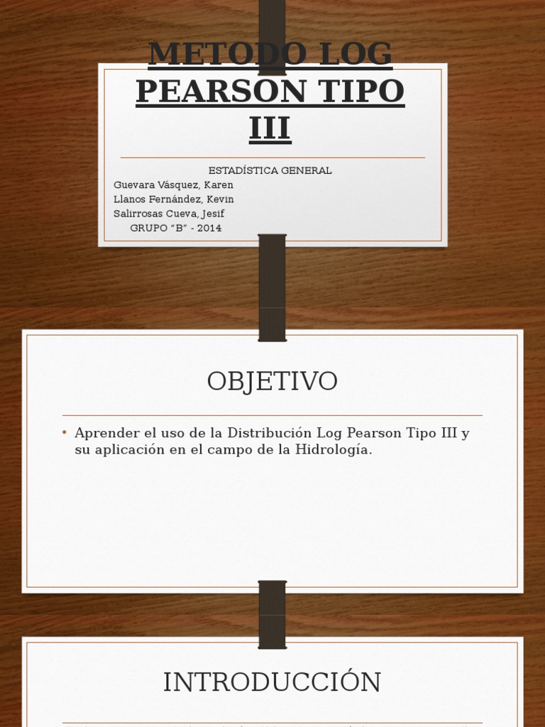 Metodo Log Pearson Tipo III | PDF | Histograma | Estadísticas