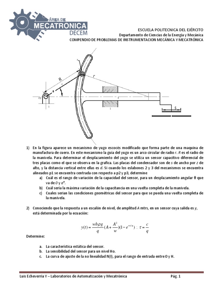 CompendiO Ejercicios Instrumentación | PDF | Sensor | Par termoeléctrico