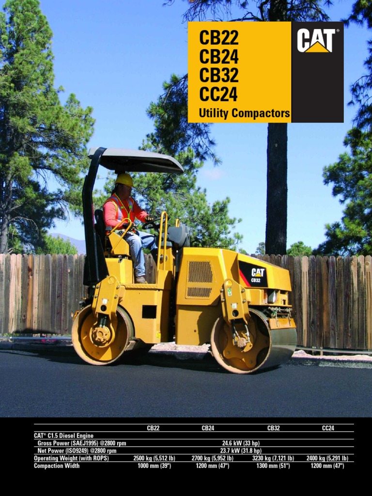 Eq Compactacion Rodillo CAT CB22 | Engines | Diesel Engine