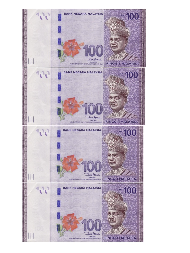 Duit RM100 | PDF