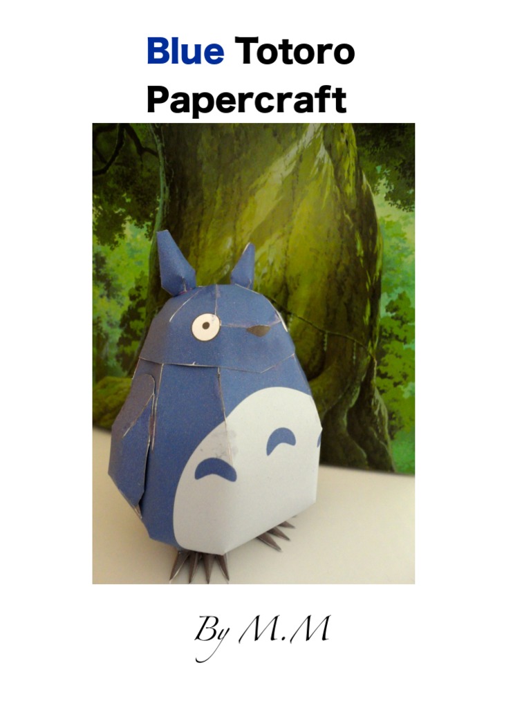 B Totoro Papercraft | PDF