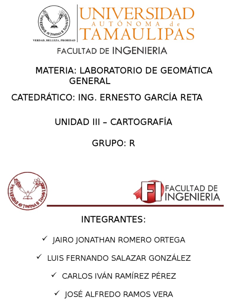 Unidad 3 - Lab. Geomatica | PDF | Cartografía | Geomática