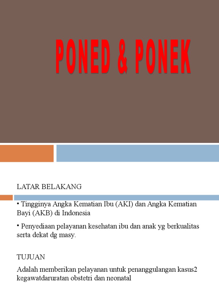 Poned & Ponek | PDF