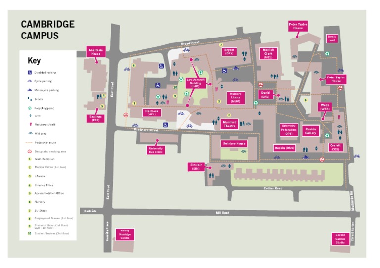 Cambridge Campus Map | PDF