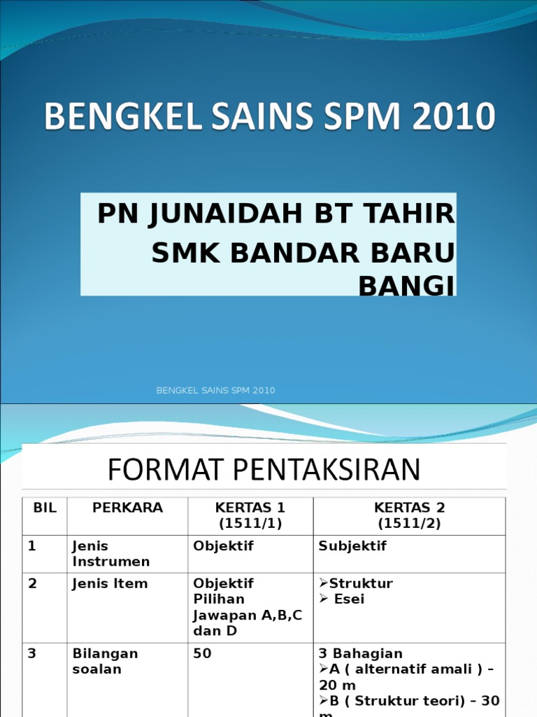 Science SPM | PDF | Experiment | Gases