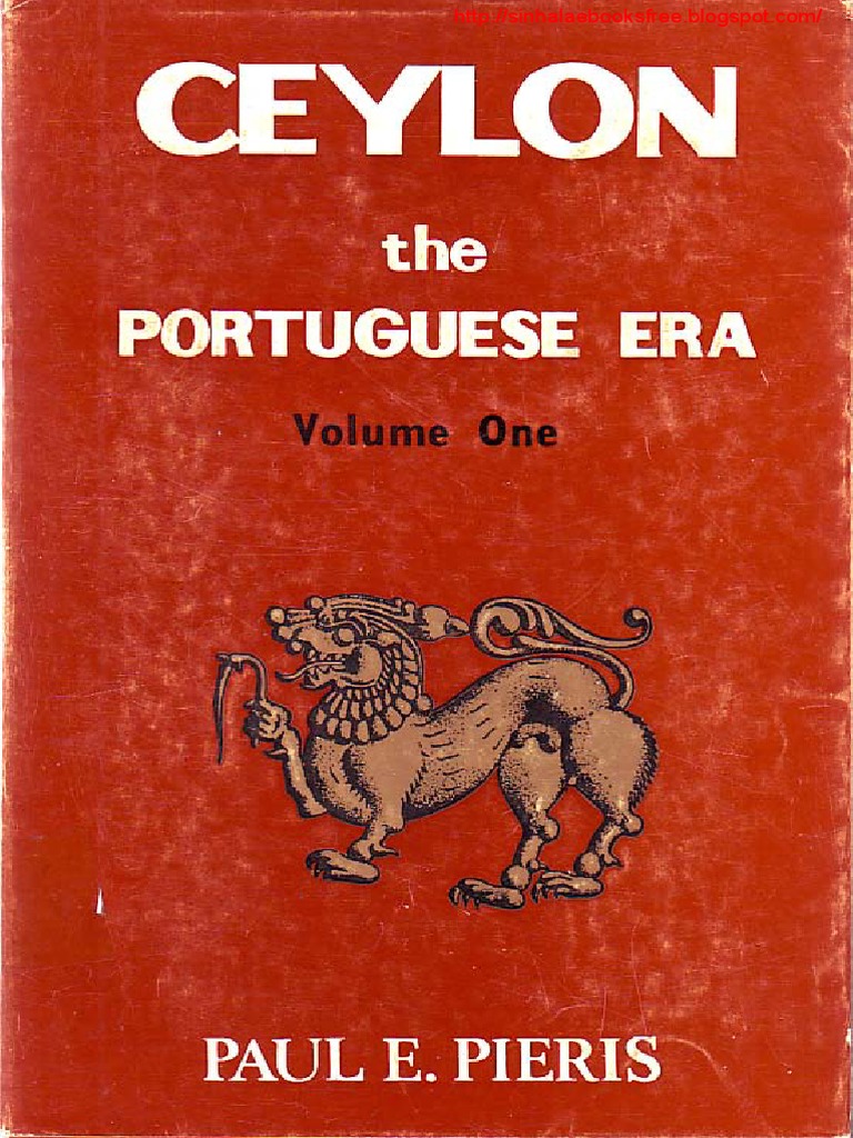 Ceylon The Portuguese Era Vol-1 | PDF