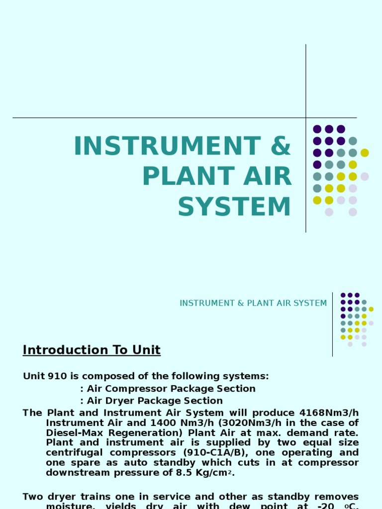 Instrument Air | Download Free PDF | Clothes Dryer | Adsorption