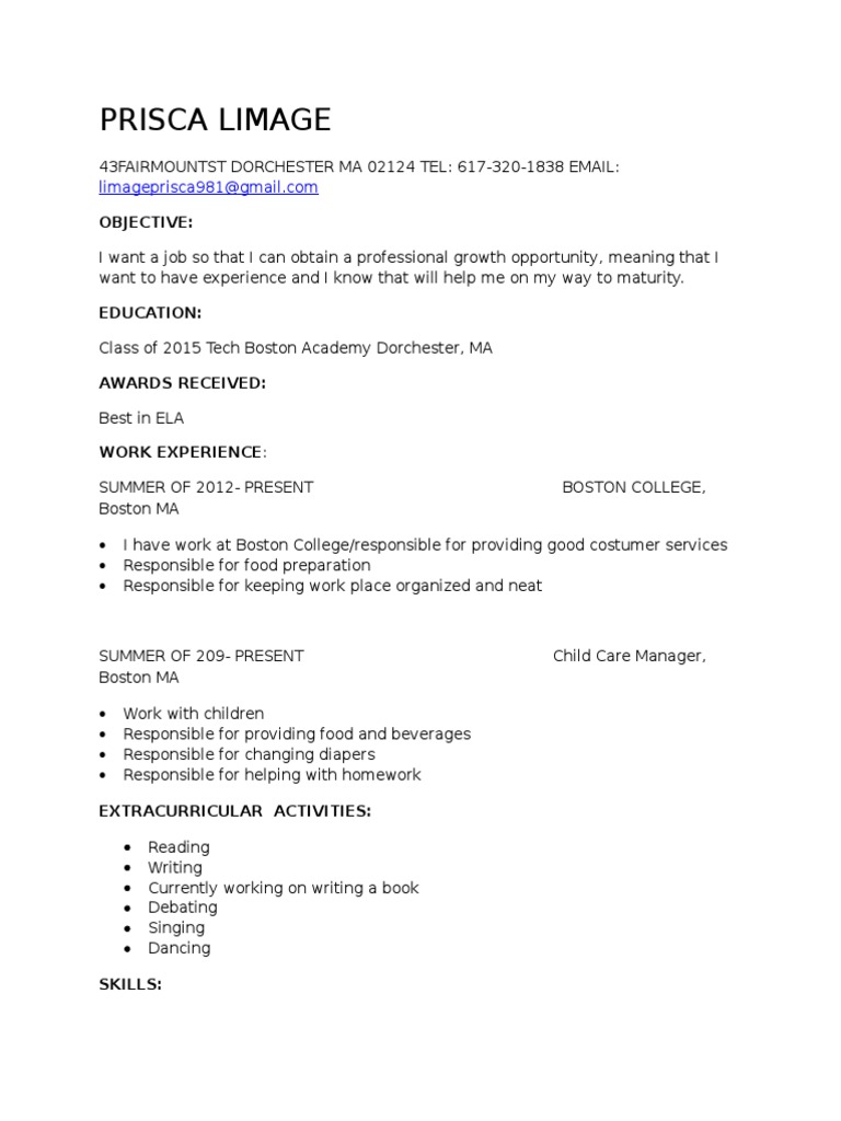 Entry-Level Job Seeker Resume | PDF