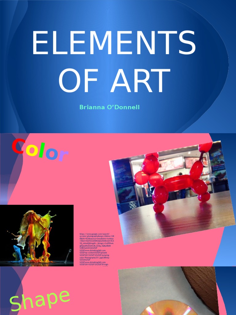 Elements of Art in Photography | PDF
