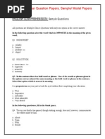 AMCAT Test Question Papers PDF | PDF