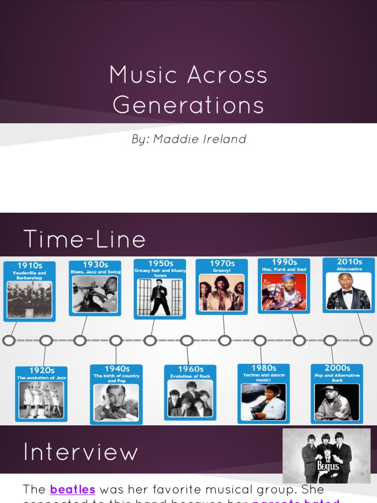 Music Across The Generations | PDF