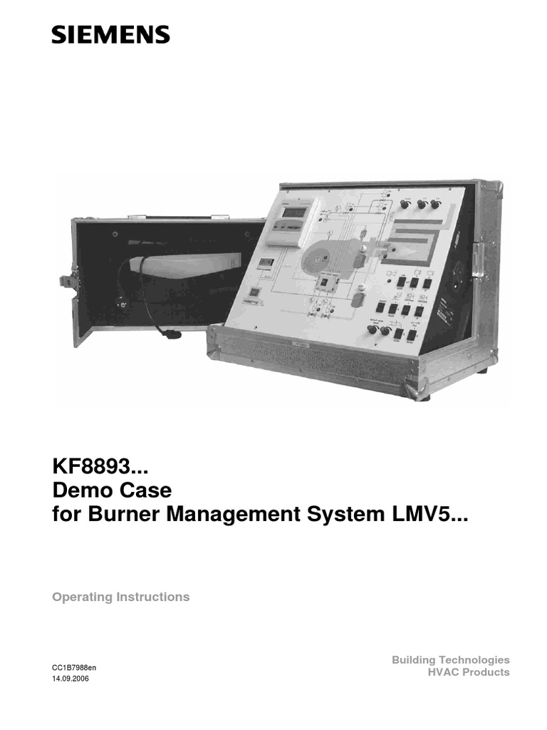 Demo Case Siemens Lmv5 | PDF | Control System | Mains Electricity