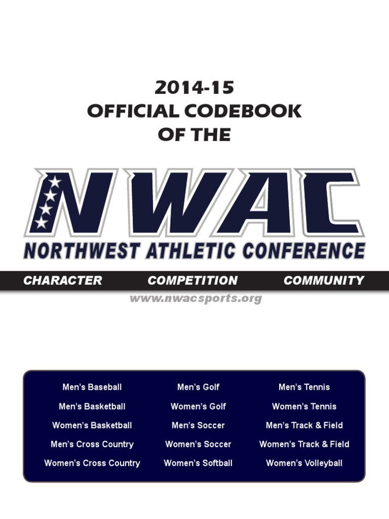 NWAC: 2014 15 Codebook | PDF | Board Of Directors | Committee