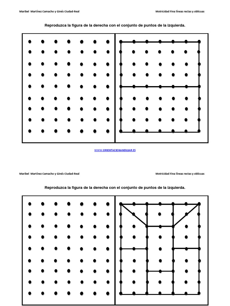 Motricidad Fina Con Puntos Nivel Avanzado | PDF