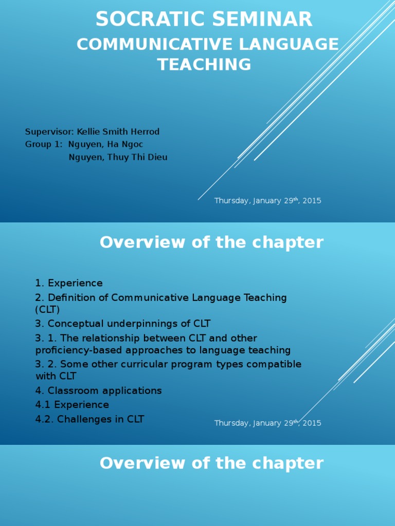Socratic Seminar | PDF